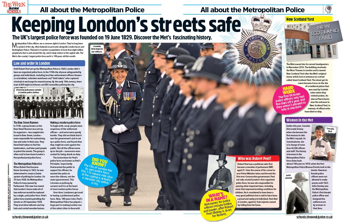 The Metropolitan Police | The Week Junior Schools